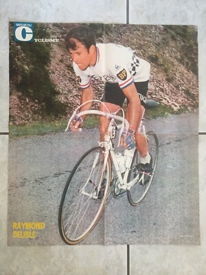 CYCLISME POSTER Miroir du cyclisme Raymond DELISLE (PEUGEOT) Tour de ...