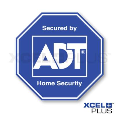 ADT Single/Double-Sided Blue Alarm Window & Van Interior/Exterior ...