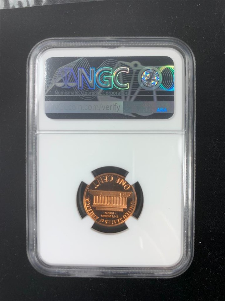 1981 S TYPE 1 LINCOLN CENT PROOF 1C PF69 ULTRA CAMEO BLAZING RED! NGC ...