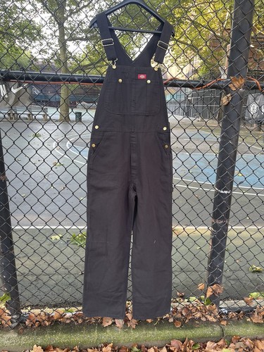 SIZE 30X32 | UNISEX BLACK DICKIES OVERALLS [NWT] | eBay