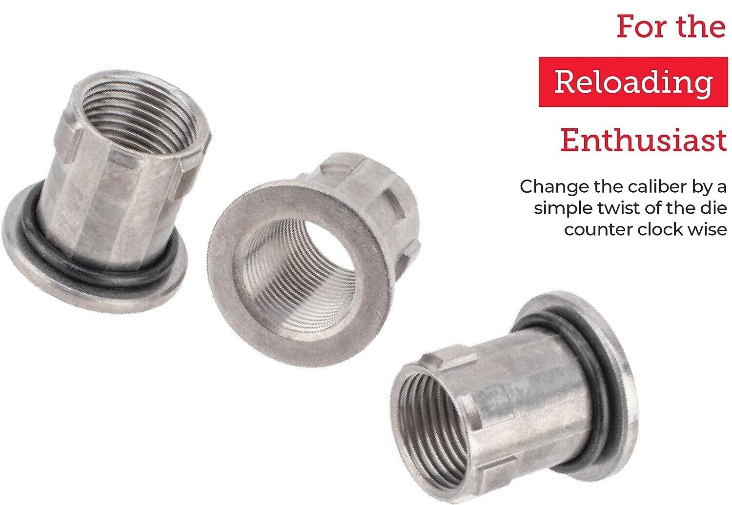 10pk Die Bushings for Hornady Lock N Load AP Reloading Press Multiple ...