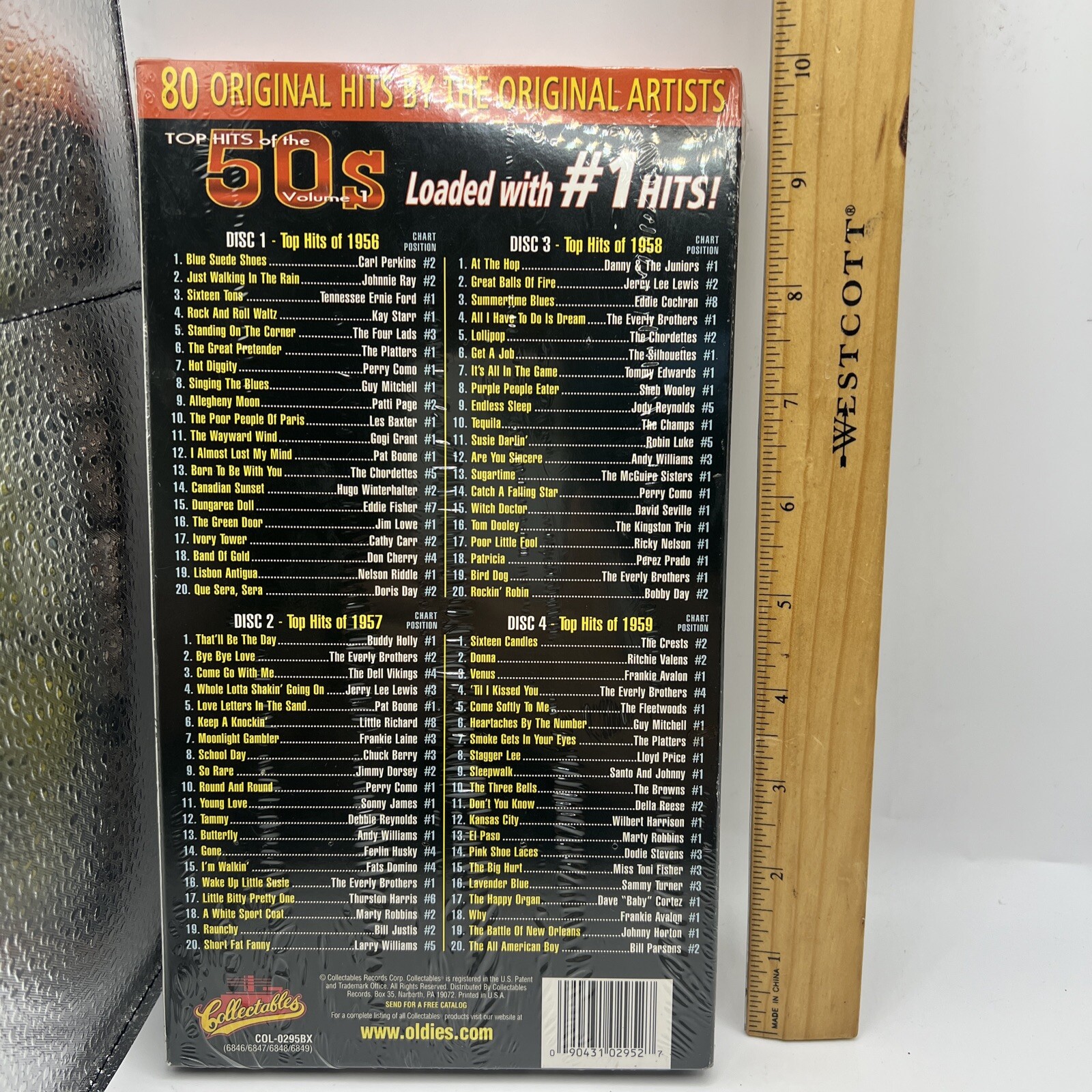Top Hits of the 50s by Various (CD, 2005) for sale online | eBay