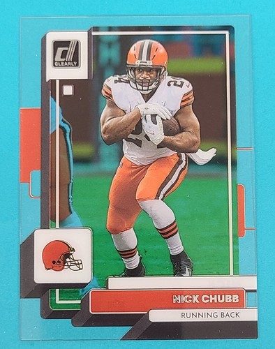 2022 Clearly Donruss #13 Nick Chubb Cleveland Browns FOOTBALL Card Y7 ...