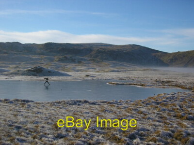 Photo 6x4 Frozen tarn above the Wythburn Valley Town Head Who is that ...