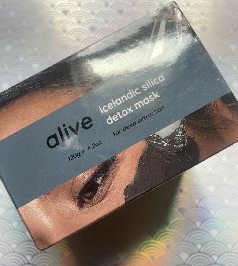 Dew of The Gods Icelandic Silica Detox Mask Alive Full Size 4.2 oz ...