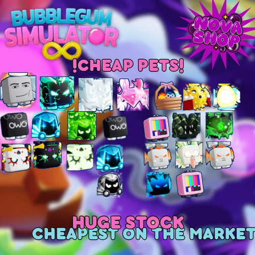 Bubble Gum Simulator Pets | ROBLOX | BGSI | Quick Delivery | eBay