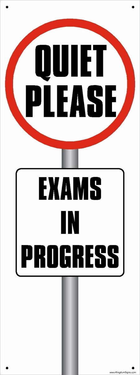 Exam In Progress