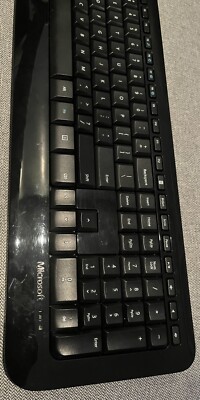 Microsoft - Desktop 850 Full-size Wireless Keyboard. No Receiver. No ...