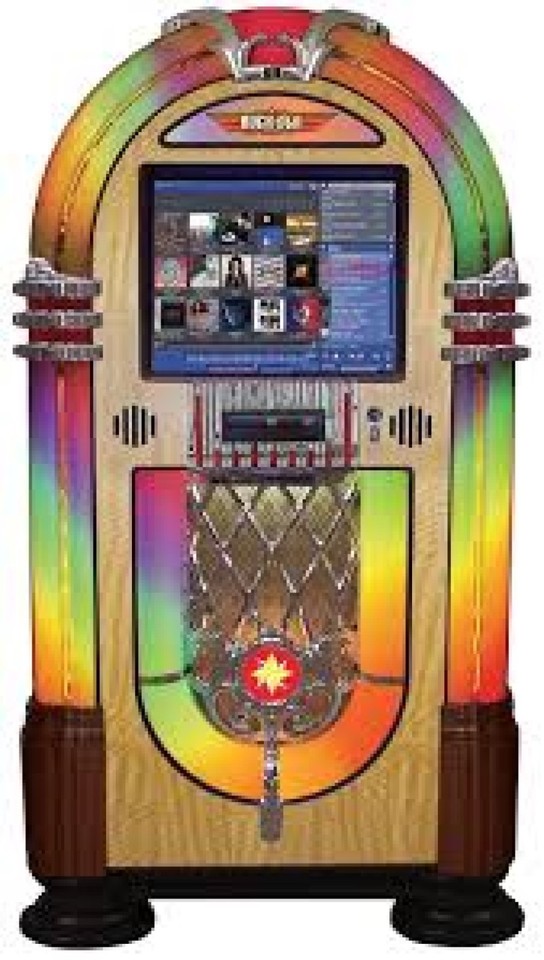 Vintage JukeboX CONVERSION to digital touch screen bar, restaurant ...