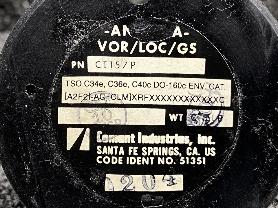 CI-157P Comant Industries VOR, Localizer, Glideslope Antenna (Core) | eBay