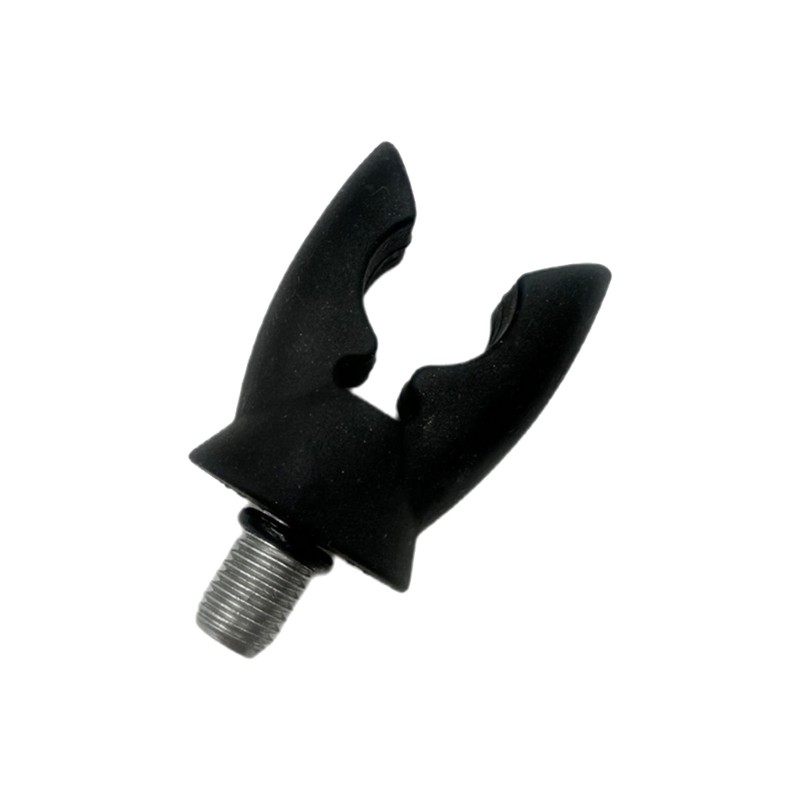 Fishing Rod Gripper Rest Head Silicone Poles Holder Thread Bracket Head ...