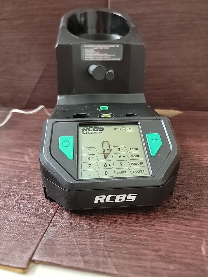 RCBS MatchMaster Powder Dispenser Scale 604544652390| eBay