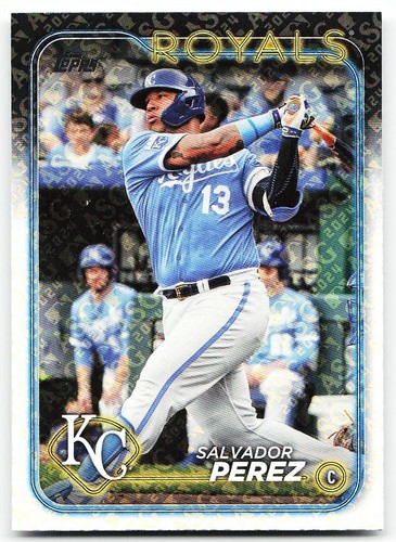 [ASG FOIL SP] 2024 Topps #24 Salvador Perez All-Star Game | eBay