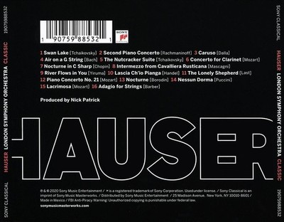 HAUSER - CLASSIC NEW CD 190759885321| eBay