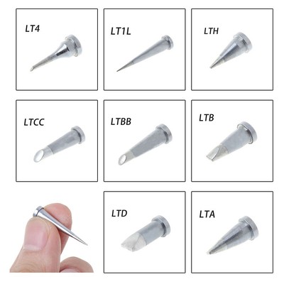 Soldering Iron Tips WSP80 WSD81 Anti-wear Copper Kit Pre-tinned Silver ...