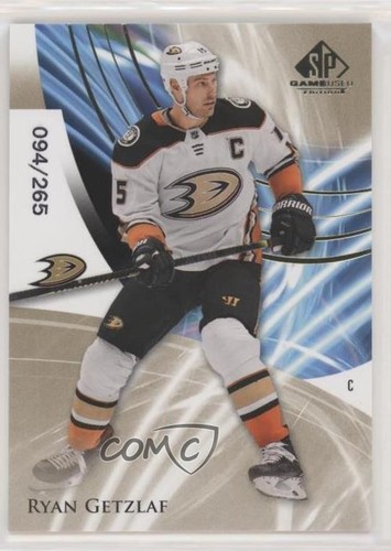 2020-21 Upper Deck SP Game Used Golden Burst /265 Ryan Getzlaf #49 | eBay