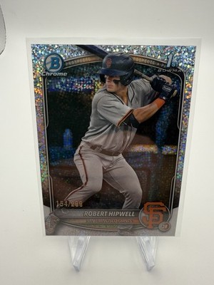 2025 Bowman Chrome - Robert Hipwell #BCP-238 Speckle Refractor /299 (RC ...