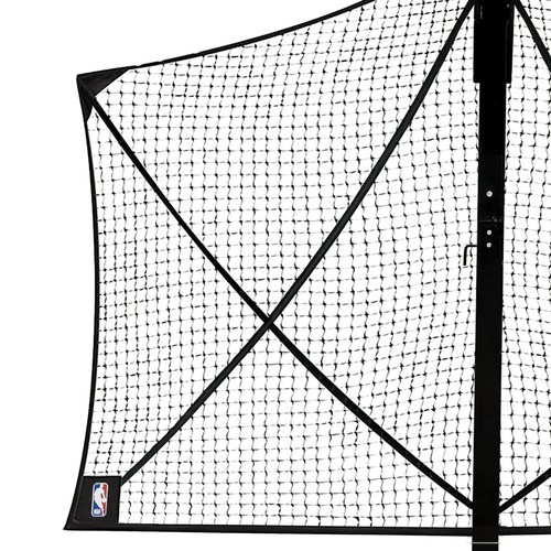 NBA Backyard Basketball Net 8x10 Folding Backstop Official Black Easy ...