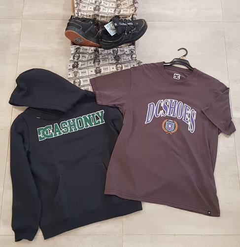 New DC x Cash Only Lynx OG shoes 11 usa & black Hoddie XL & tee Tshirt ...