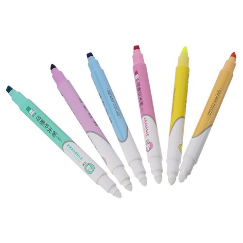 6PCS Durable Creative Color Doodle Pen Double Head Smooth Writing ...