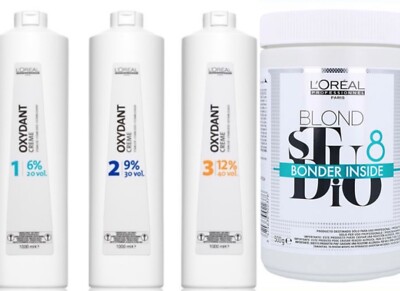 L’Oréal Professional Blond Studio 8 Bleaching powder 500g+Oxydant ...