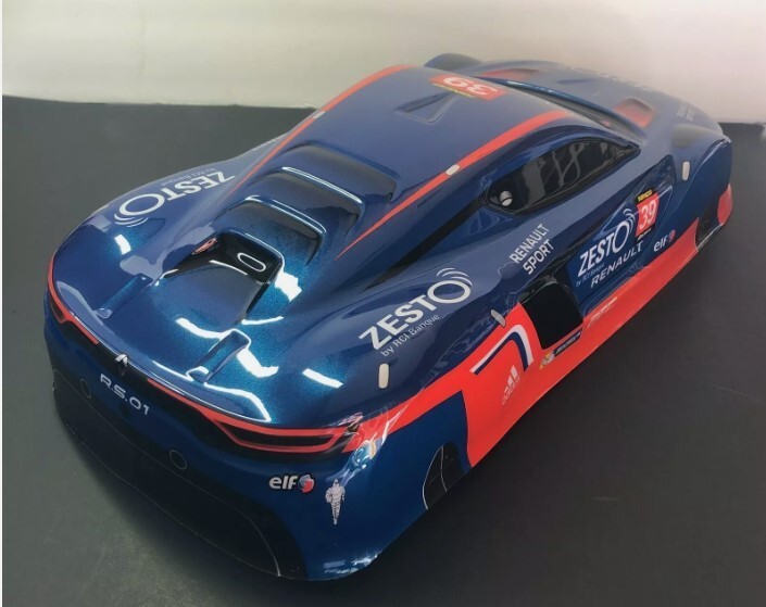 1:10 Body Shell For 1/10 On Road RC Car Renault Sport BLUE | eBay