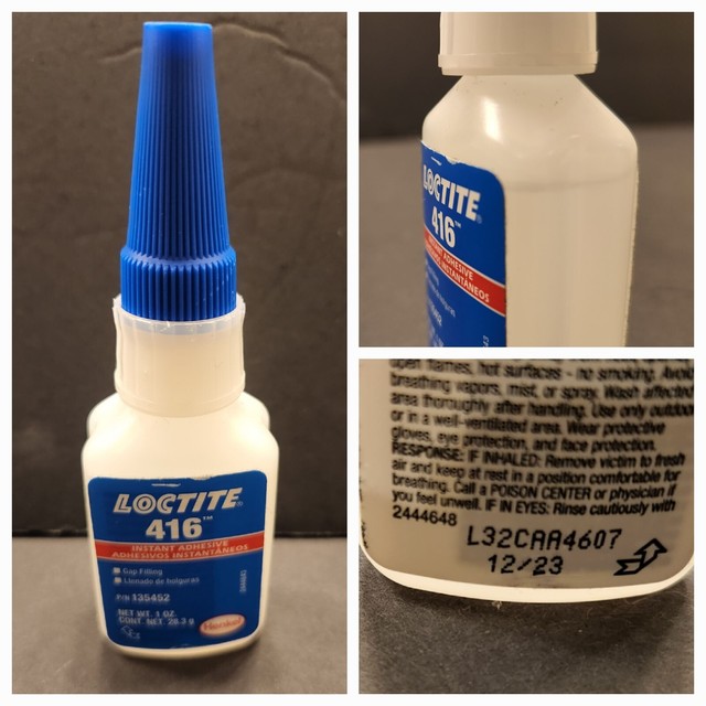 Loctite 41650 1oz. Super Bonder 416 Instant Adhesive for sale online | eBay