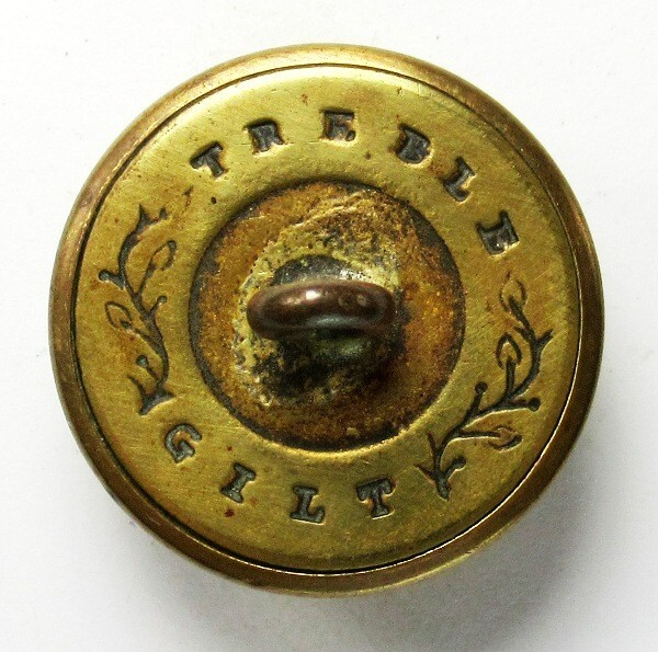 Pre-Civil War Massachusetts Officer Coat Button 22mm Treble Gilt (MS35 ...