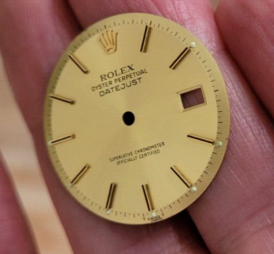 Rolex 100% original 1601 or 1603 men's datejust 36mm gold color,great ...