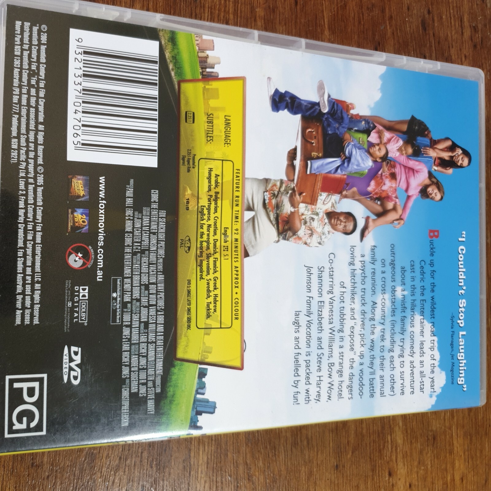 Johnson Family Vacation (DVD, 2004) for sale online | eBay
