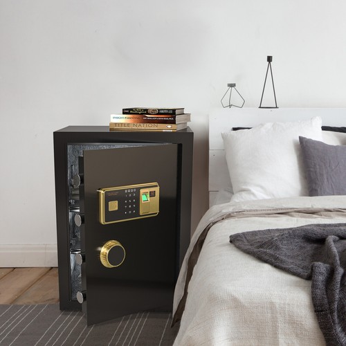 Security Safe 4 CuBic Feet Cabinet Safe Box w/ Fingerprint Lock for ...