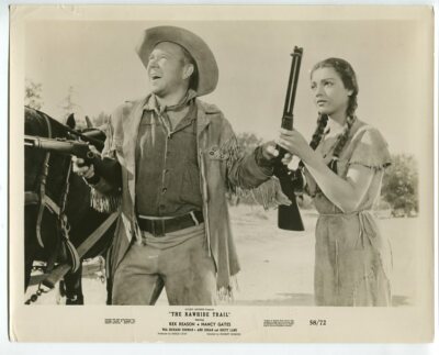 RAWHIDE TRAIL-PHOTO 8X10-REX REASON-MAUREEN HINGERT-1958-WESTERN VG | eBay