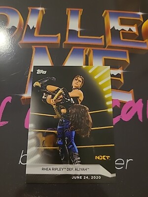 Topps WWE Rhea Ripley NXT Wrestling Trading Card | eBay.de