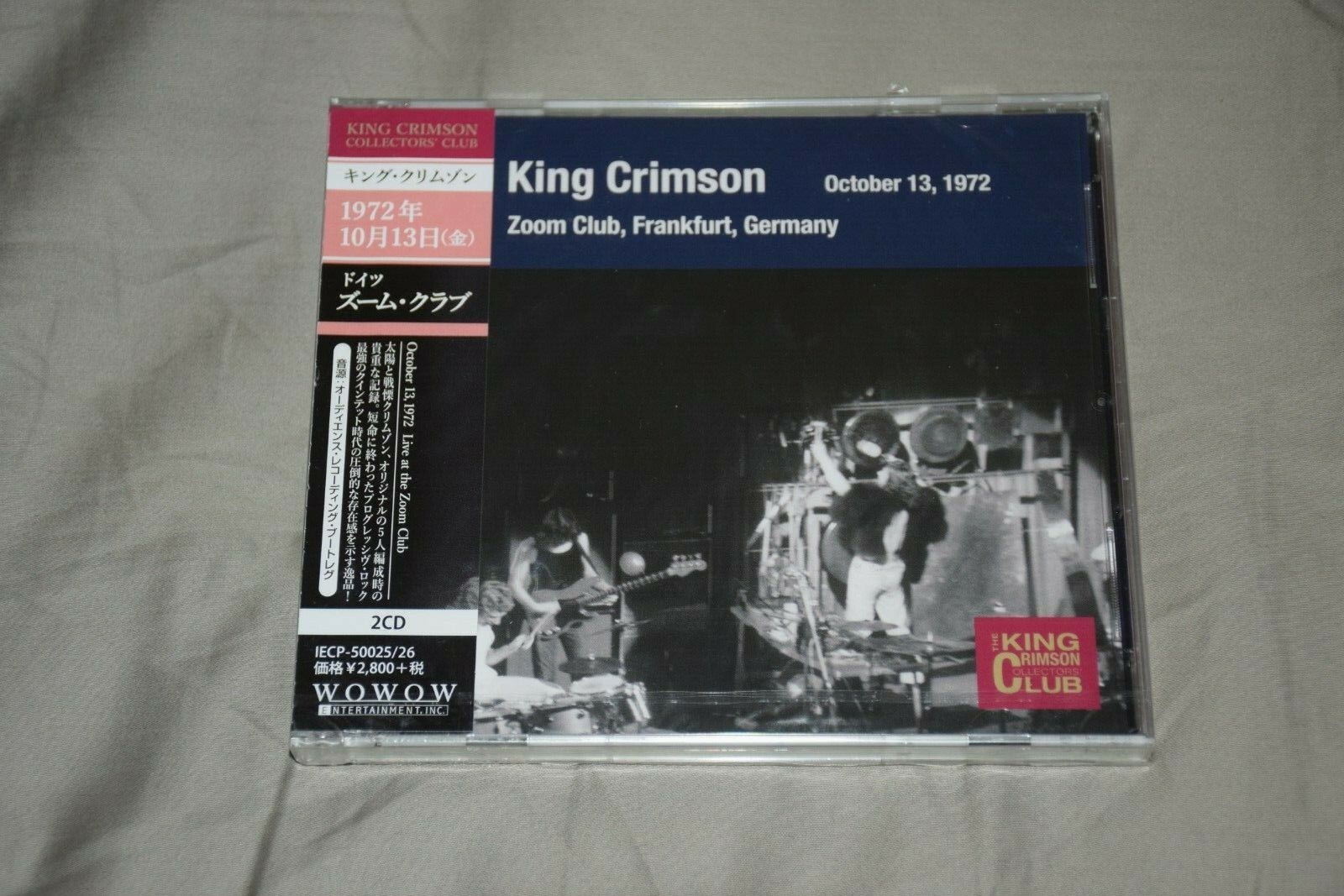 Live at the Zoom Club: October 13th, 1972 by King Crimson (CD, 2017 ...