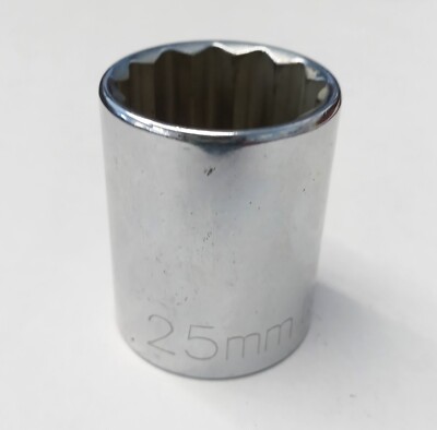 Kobalt 22525 25mm Socket 12-Point 1/2" Drive USA | eBay