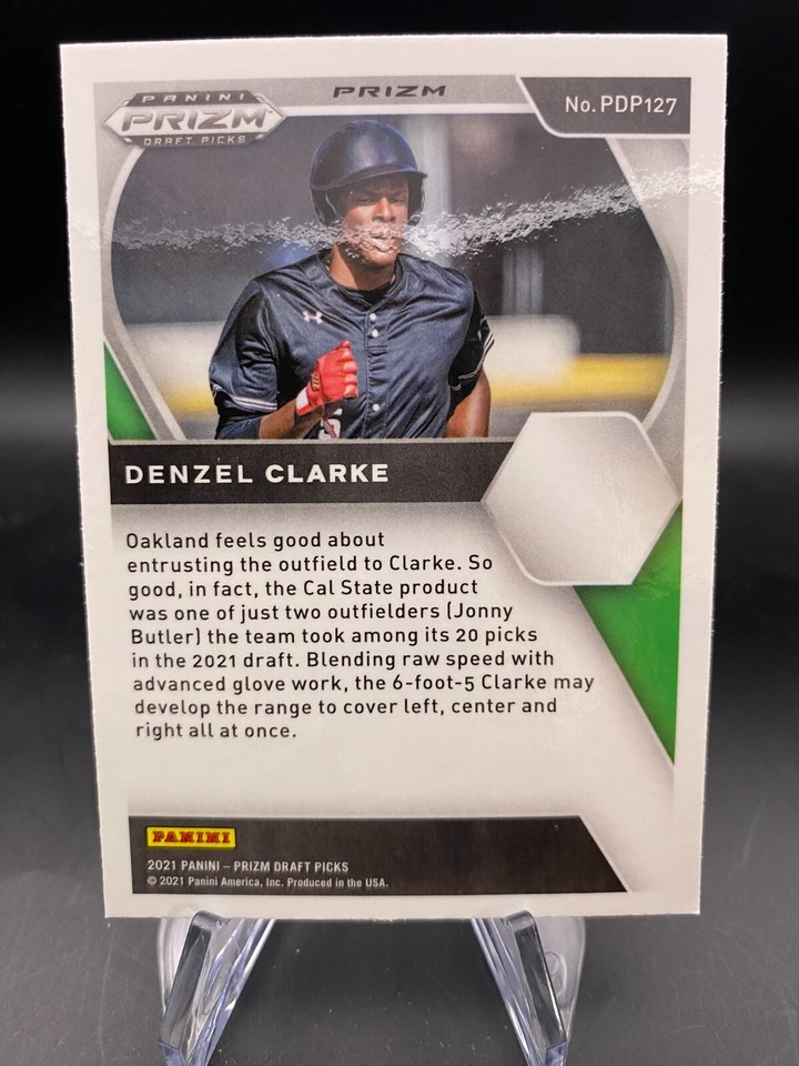 Denzel Clarke - Green Pulsar - 2021 Panini Prizm Draft Picks | eBay