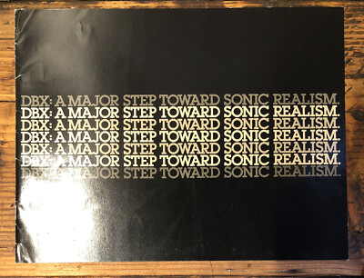 DBX Model 222 1BX 2BX 3BX 110 118 20/20 11pg Dealer Brochure *Orig* | eBay