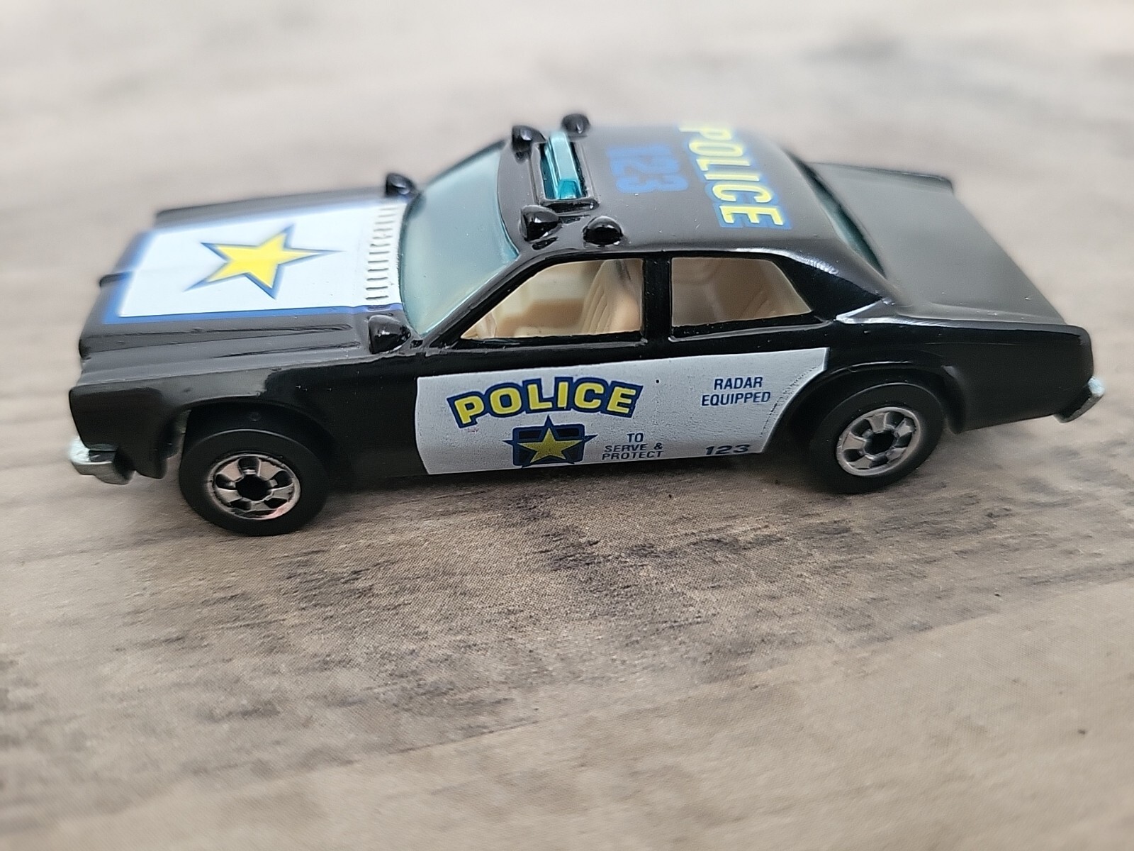 Hot Wheels Police Car Police 123 1977 black | eBay
