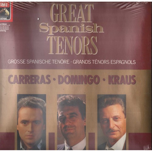 Carreras, Domingo LP Great Spanish Tenors/EL7499291 Sealed | eBay