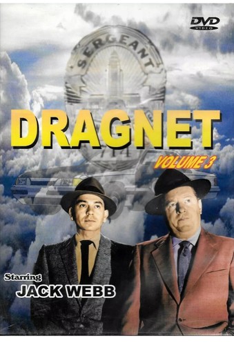 Dragnet - Jack Webb - Three Episodes - New Factory Sealed DVD FS B&W | eBay
