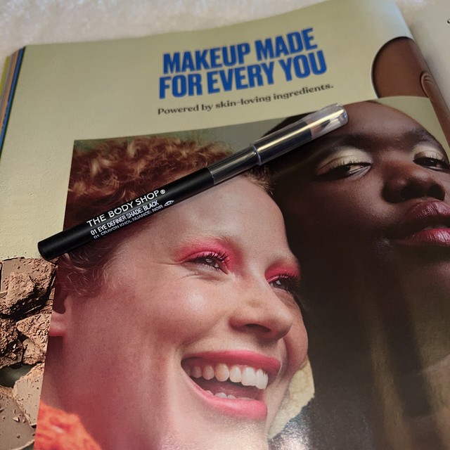 2 X The Body Shop Black Eye Definer Kohl Eyeliner Pencil 01 for sale ...