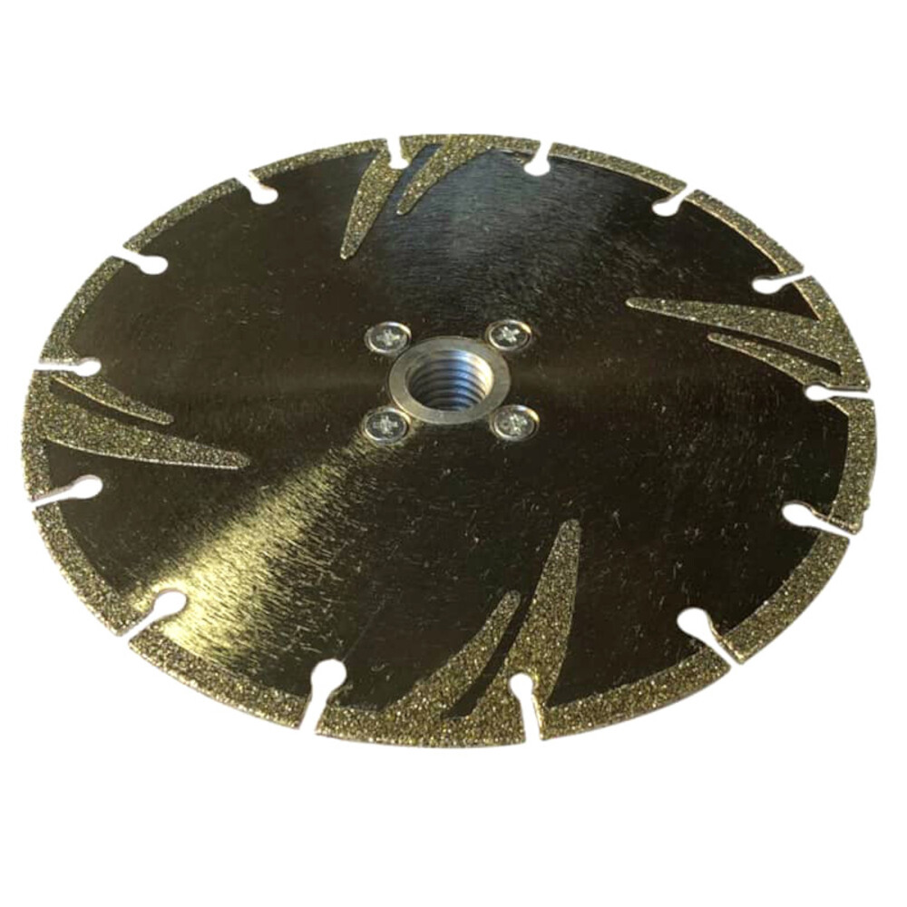 Cut/Grind Diamond Wheel for Concrete/Masonry or Stone, 5/8"-11 Threaded ...