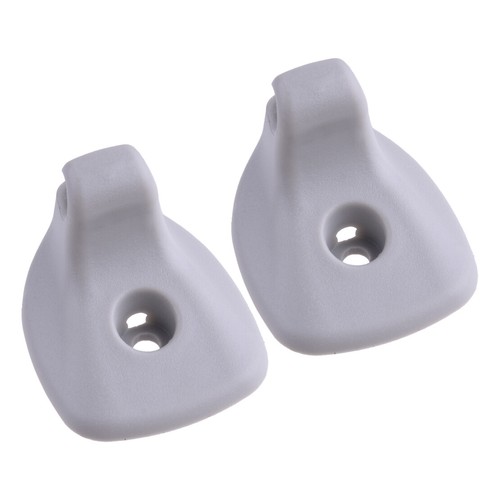 2x Grey Sun Visor Clip Fit for Chrysler 200 Dodge Avenger 1GW25DX9AA ...