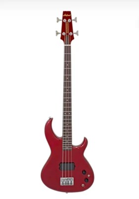 Aria Pro II SB-ONE 4-String Electric Bass Guitar - Candy Apple Red | eBay