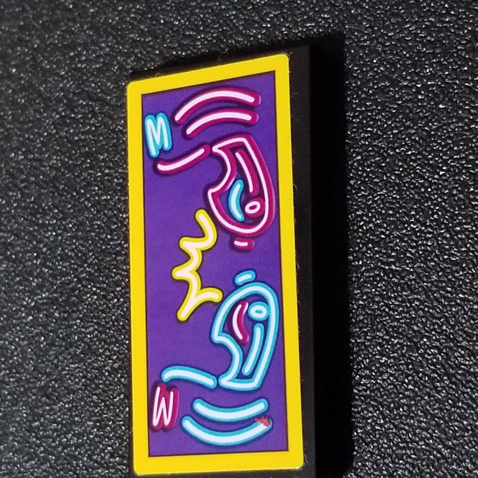 LEGO 2x4 Tile Decorative Sticker Entertainment Black Part 87079 | eBay