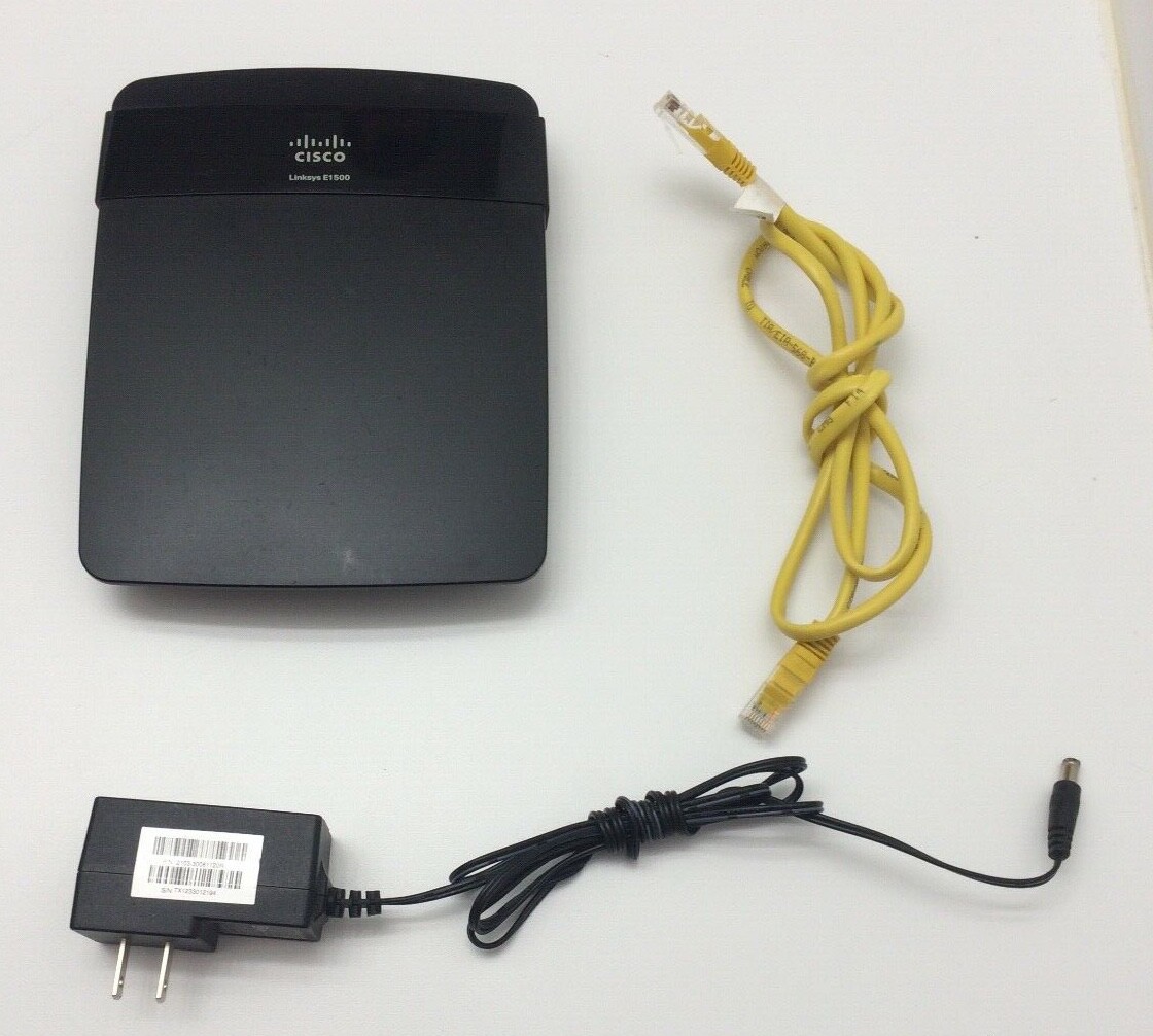 CISCO LINKSYS E1500 Router, Power Cord. No Box. | eBay