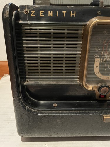 Zenith H500 Wave Magnet Super Trans-Oceanic Portable Standard & Short ...