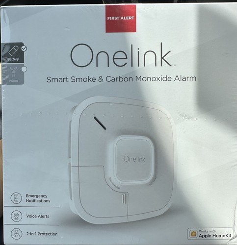 First Alert Onelink Battery smart smoke &carbon monoxide Detector Voice ...