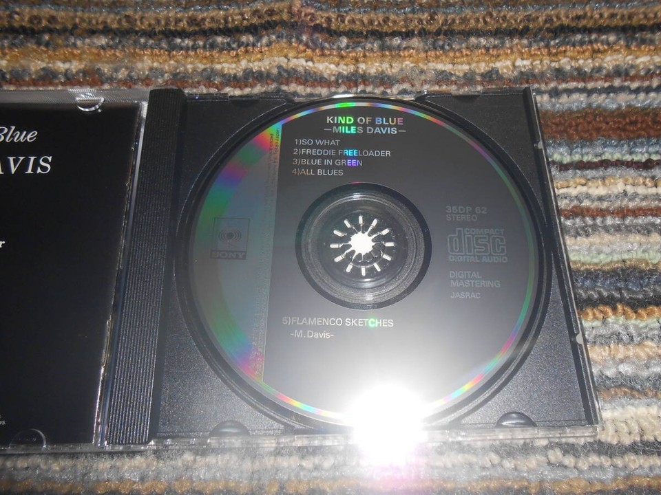 Old standard edition. Miles Davis Kind of Blue 35DP62 CSR engraved ...