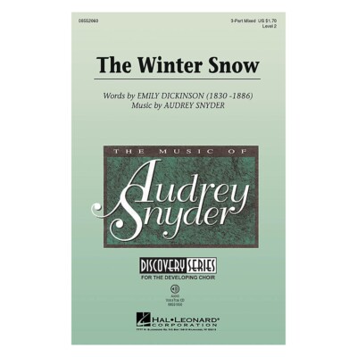 Hal Leonard The Winter Snow (Discovery Level 2) 2-Part Composed by ...